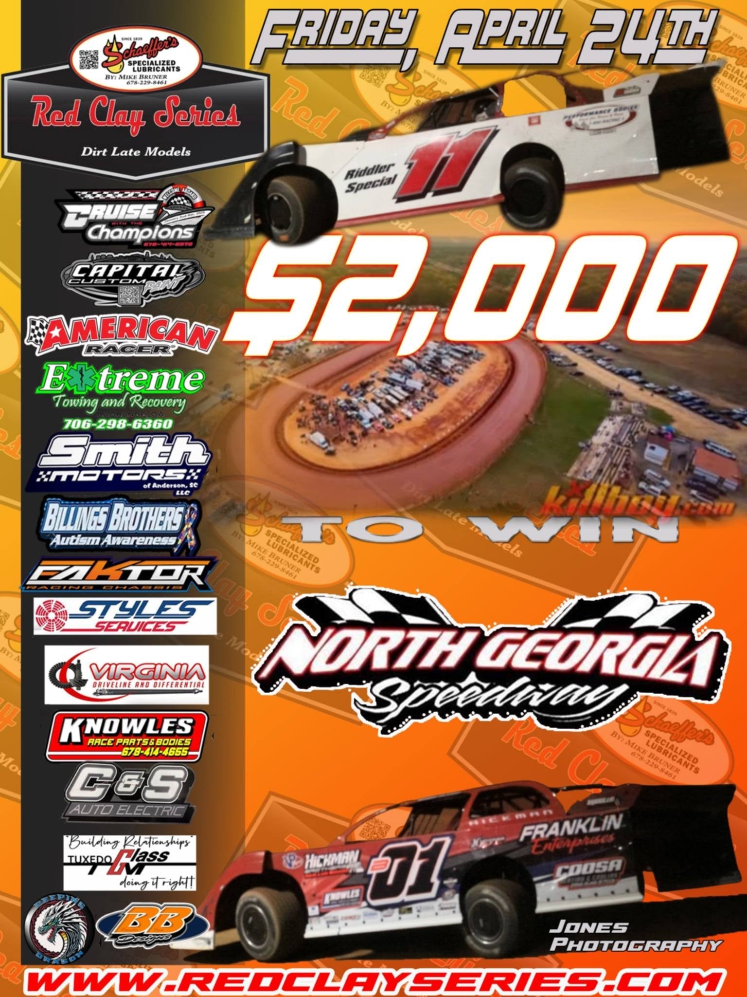 Red Clay 602 Late Model Series Set for Stop at North Georgia Speedway